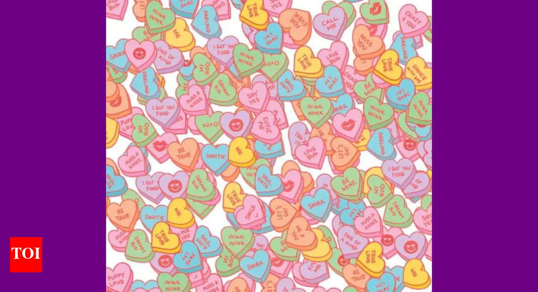 Optical Illusion: Find the heart that says "Love You" in under 30 ...
