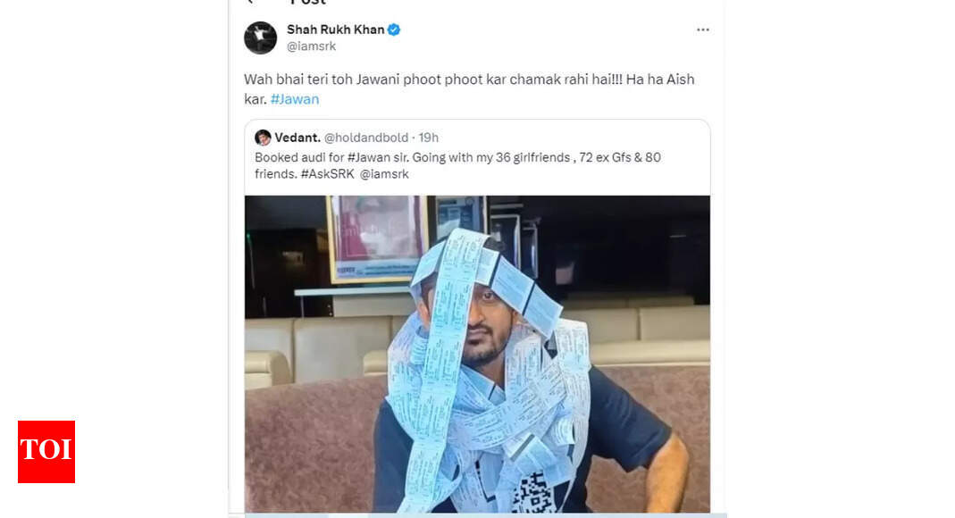 Shah Rukh Khan's hilarious response sparks even more excitement for ...