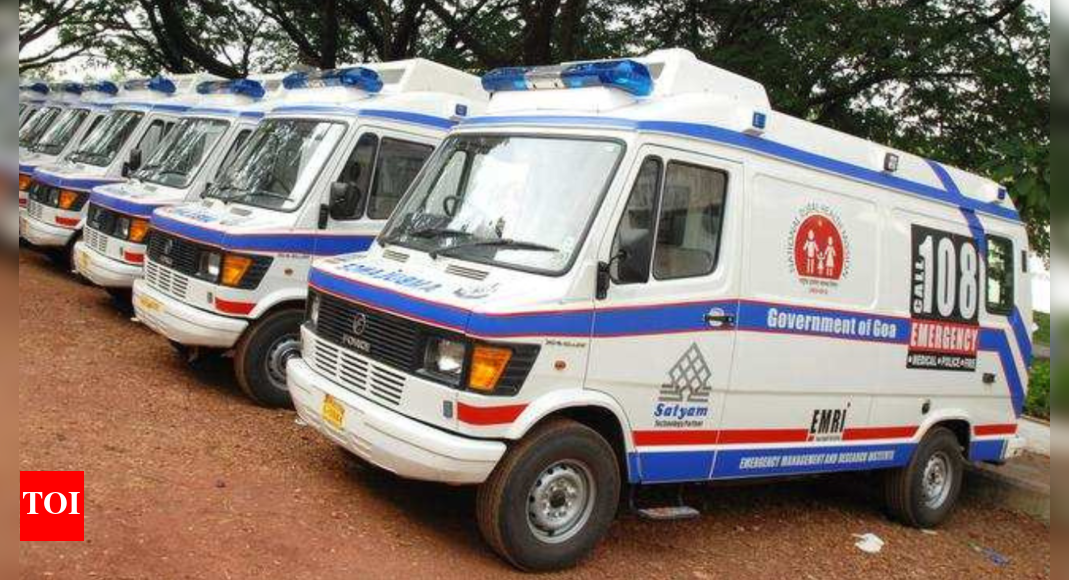 Goa to dedicate two ambulances to hasten road accident response | Goa ...