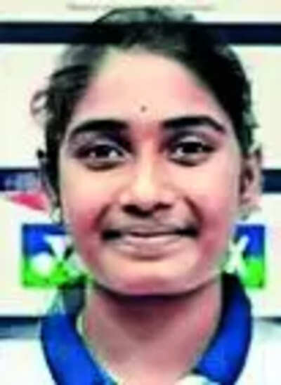 Mixed Doubles: Rashmitha Wins Mixed Doubles Bronze | Vijayawada News ...