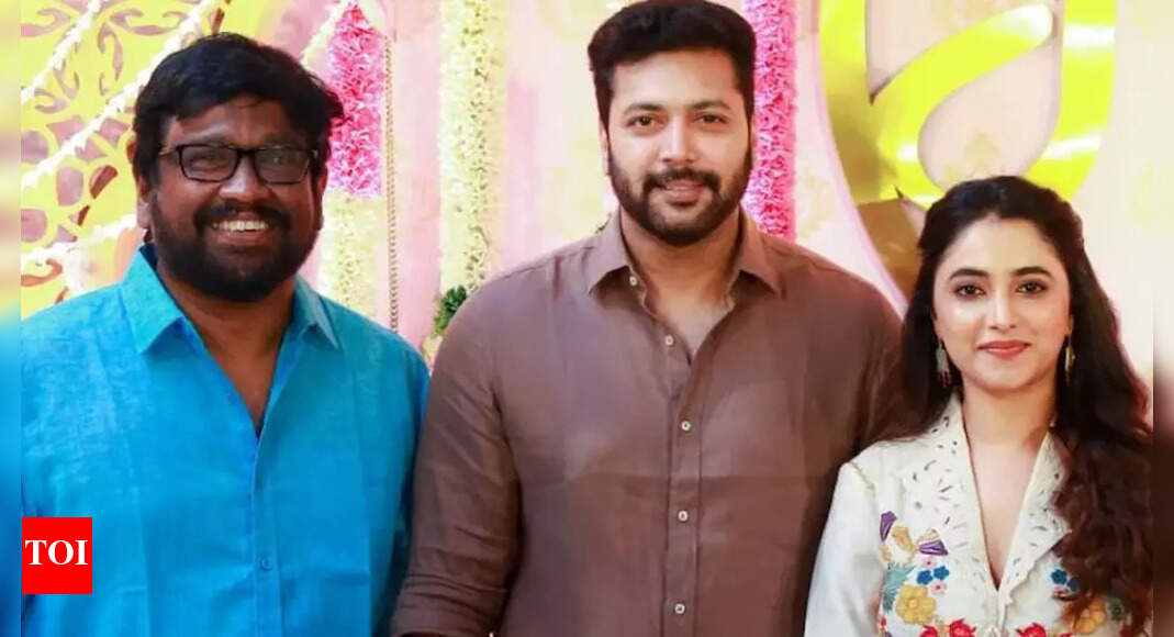 The first look of Jayam Ravi's film with M Rajesh to arrive on ...