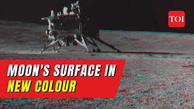 Chandrayaan 3 Moon Photo: New visualisation of pics from Pragyan rover ...