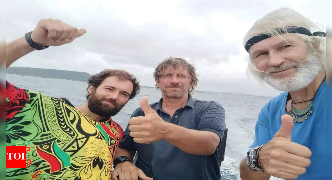 Shark Attack: 3 sailors from Russia and France are rescued off ...