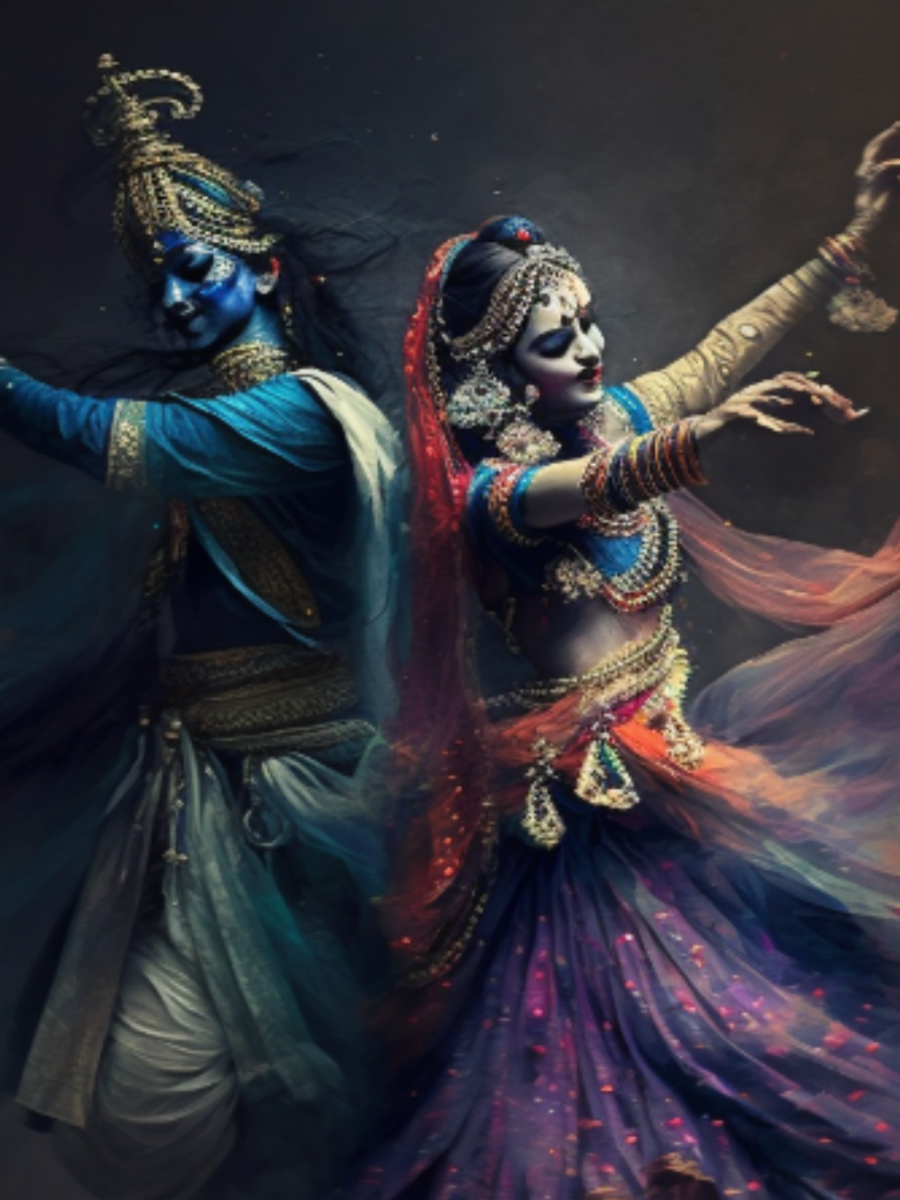 These AI images of Krishna raas leela are stunning! | Times of India