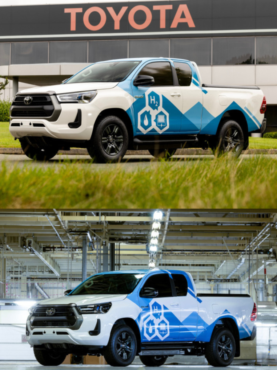 Hydrogen Toyota Hilux Pickup Revealed: Toyota’s first hydrogen fuel ...
