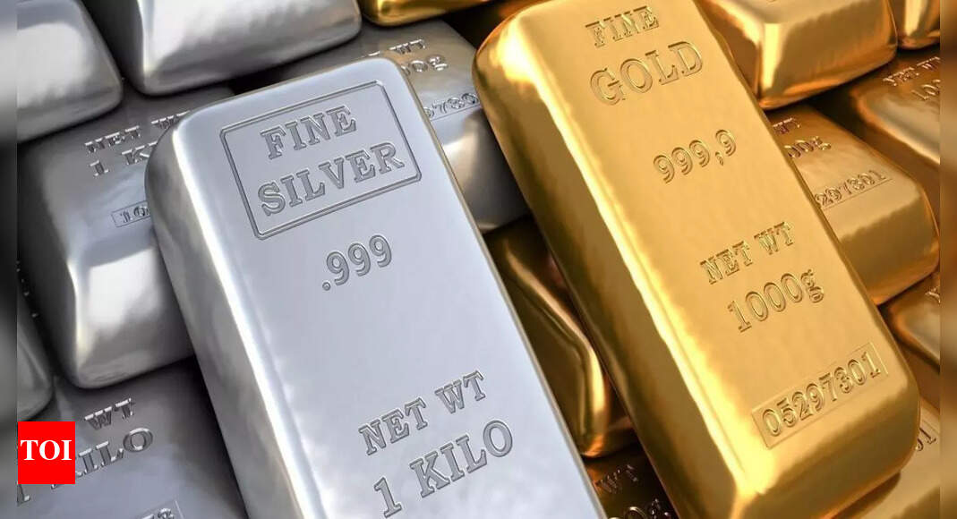 Silver Price: Gold declines Rs 100; silver plunges Rs 700 - Times of India