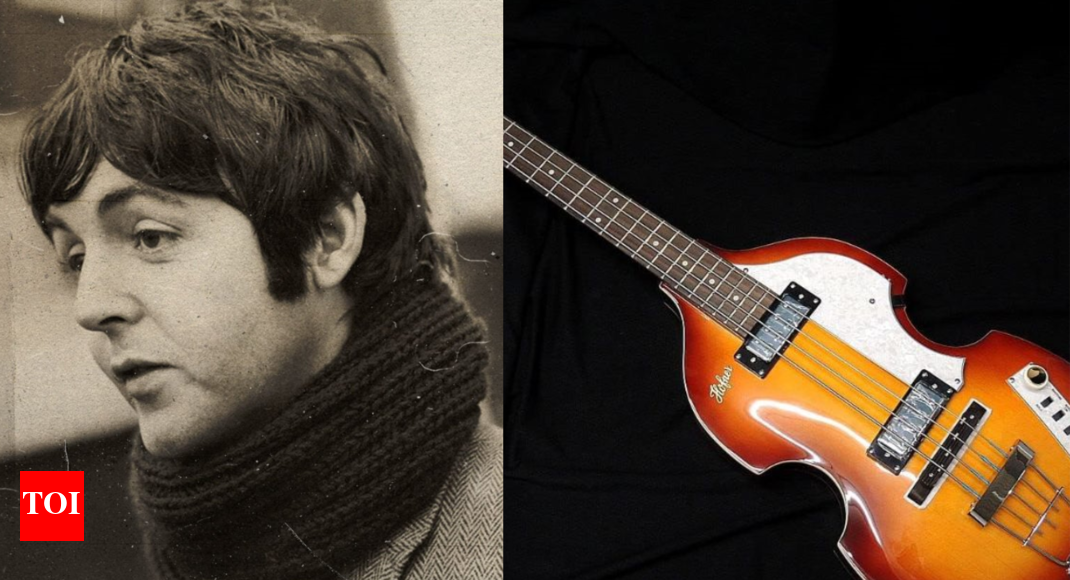 Global search for Paul McCartney's missing Hofner bass guitar begins ...