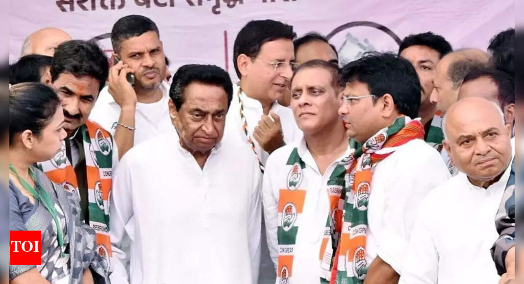 MP: Congress holds Campaign Committee meet at Kamal Nath's residence ...