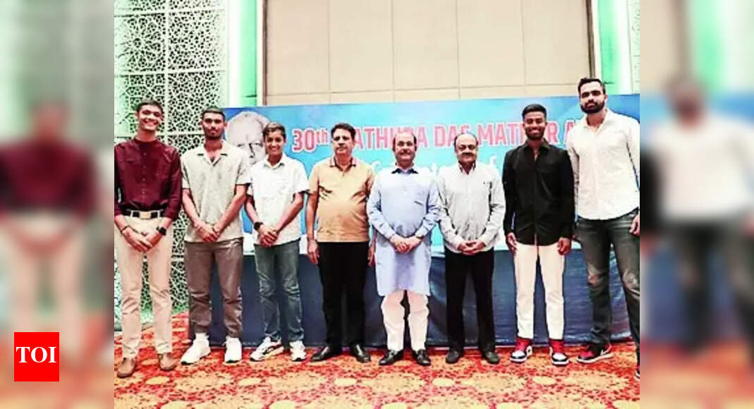 Mathur Awards: Mathur Awards For Manav, Mukul, Parve | Jaipur News ...
