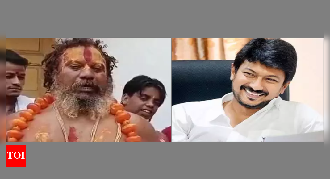 Udhayanidhi Ayodhya Seer Booked For Call To Behead Tamil Nadu Minister