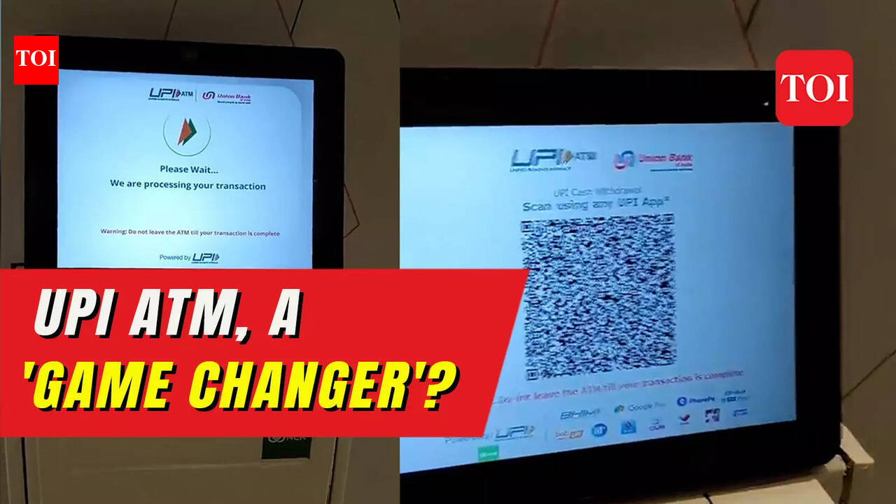 Revolutionary UPI ATM unveiled at Global Fintech Festival, offers ...