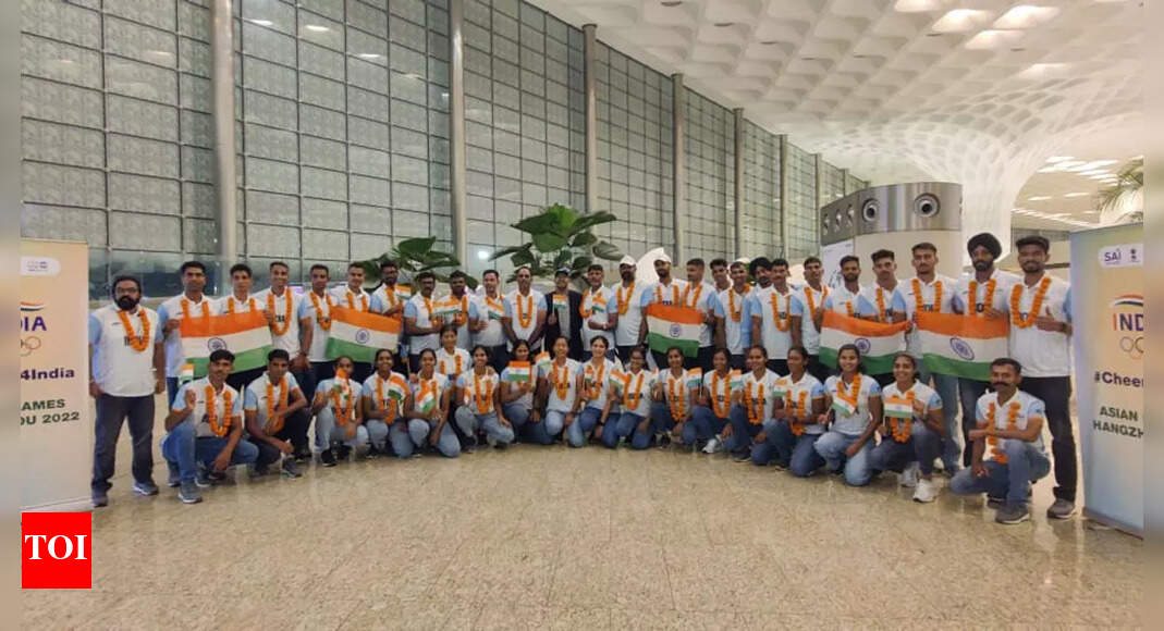 Indian rowing contingent leaves for Asian Games | Asian Games 2023 News ...
