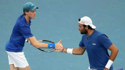Jannik Sinner, Matteo Berrettini withdraw from Italy's Davis Cup team | Tennis News - Times of India