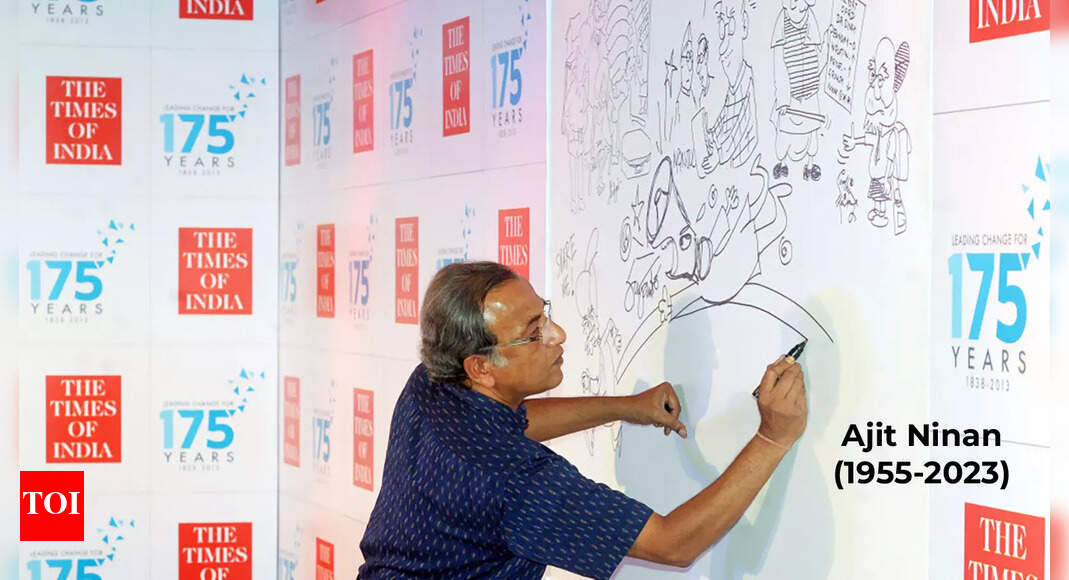His cartoons went where words often couldn’t | India News - Times of India