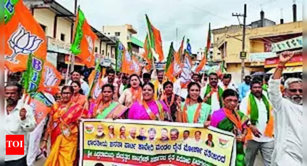 Bjp Protests Across Nk Region, Calls Congress Govt ‘anti-farmer ...