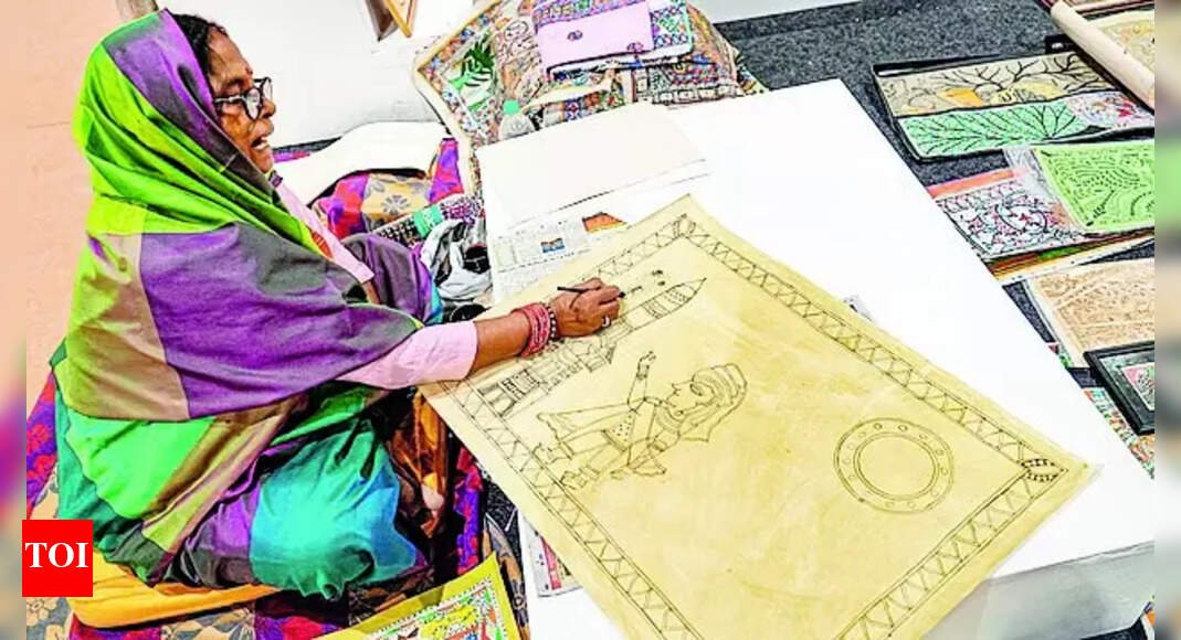 Handicrafts: Bhagalpuri Silk And Madhubani Painting To Get Global ...