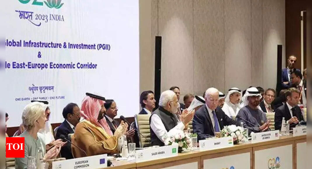 Economic Corridor: India-Middle East-Europe Economic Corridor: India ...