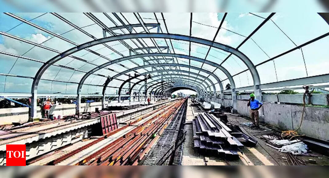 Metro Stations: Rvnl Eyes Puja Date To Launch Taratala-majerhat Line ...