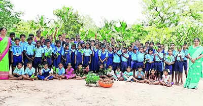 Paleontology: This Govt School In Puttur Teaches Children To Work While ...