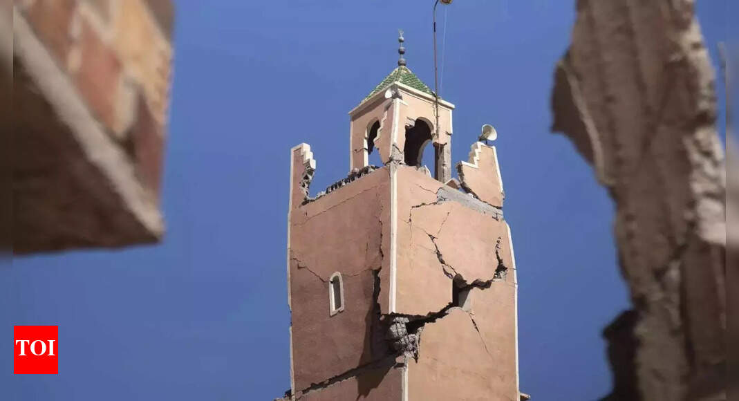 Morocco Earthquake: Morocco earthquake: Historic mountain mosque ...