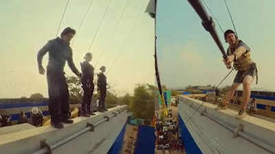 ‘Jawan’s action choreographer shares Shah Rukh Khan’s stunt BTS video ...