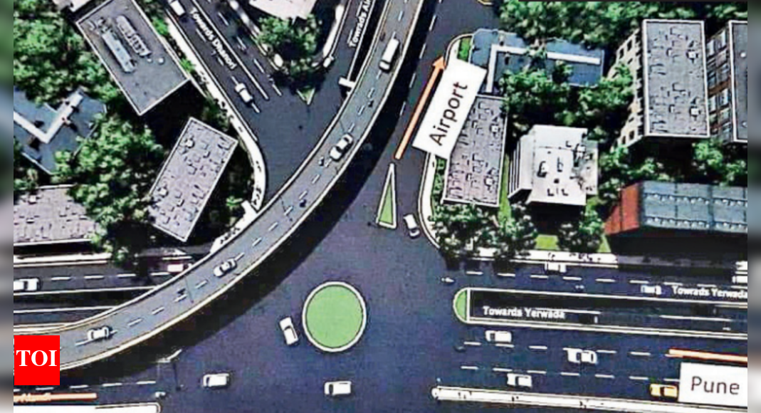 Grade Separator: Infra Work At Vishrantwadi Chowk Gains Momentum | Pune ...