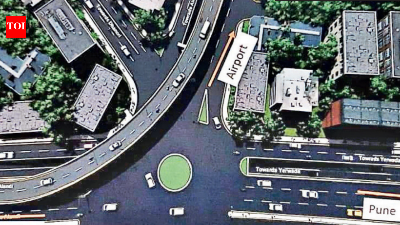 Infra Work At Vishrantwadi Chowk Gains Momentum | Pune News - The Times ...