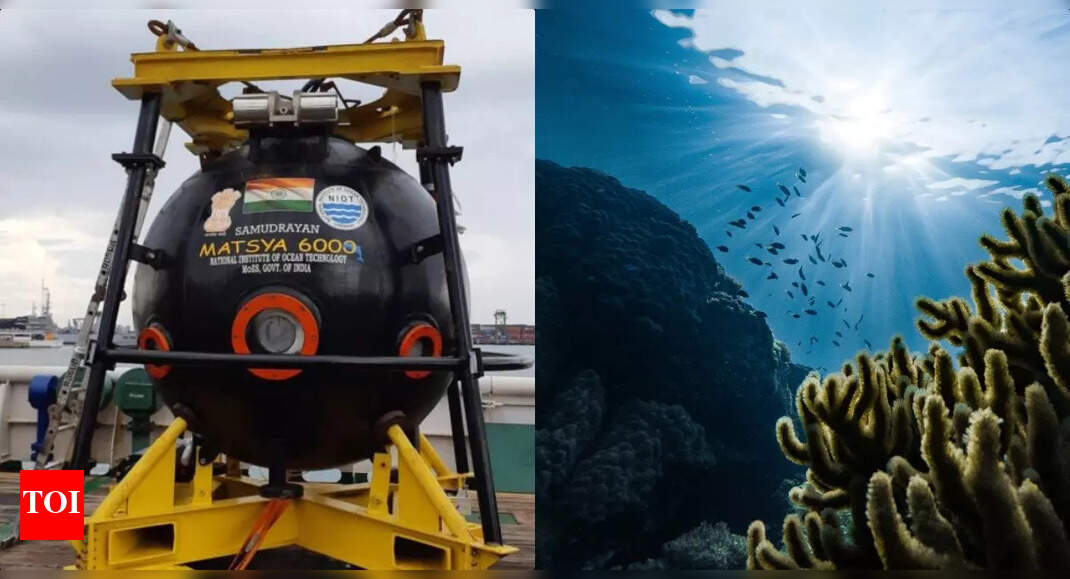 Samudrayaan Project: Submersible Matsya to take a dip in Bay of Bengal ...