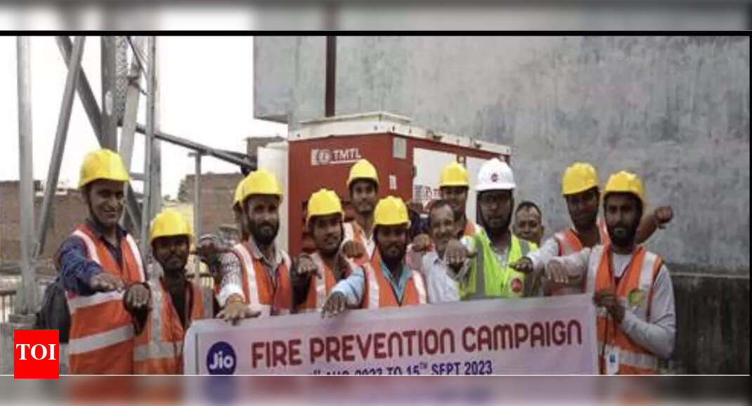 Fire Safety: Reliance Jio holds fire safety and prevention campaign at ...