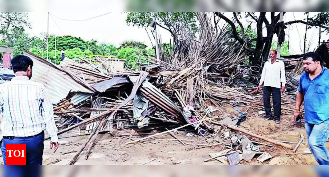 Jda Removes Encroachment From Lal Kothi For Underpass | Jaipur News ...