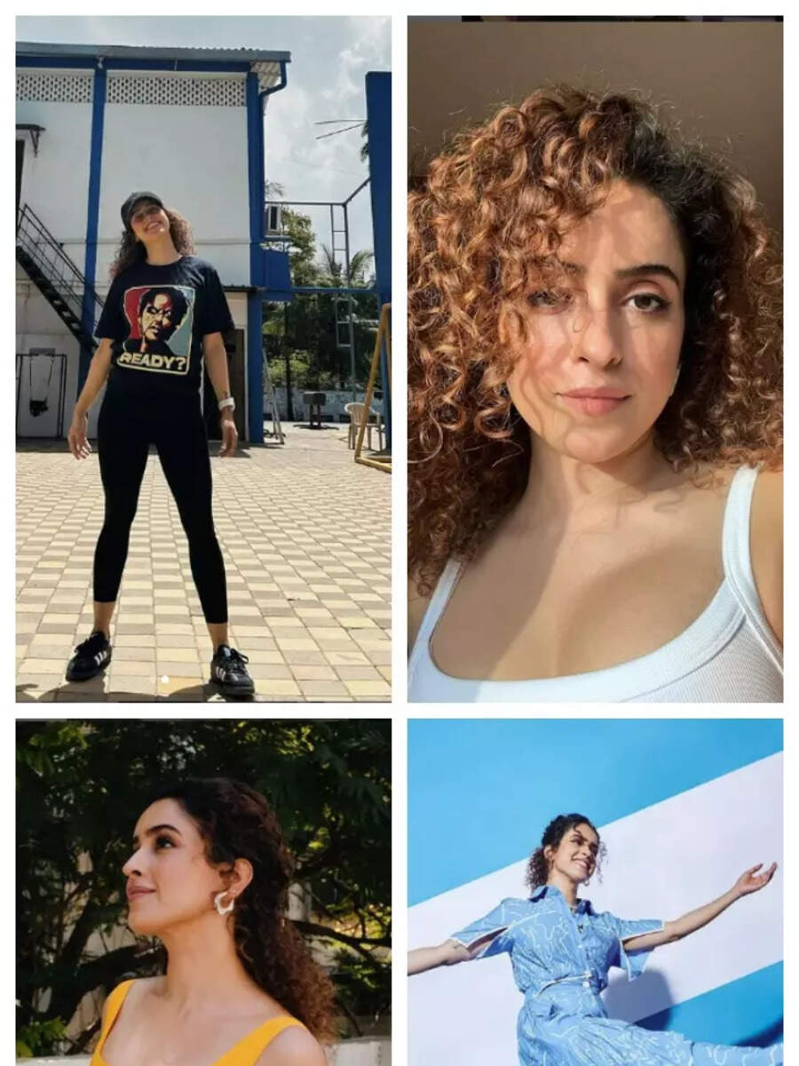 Why 'Jawan' actor Sanya Malhotra is our fav goofy gal | Times of India
