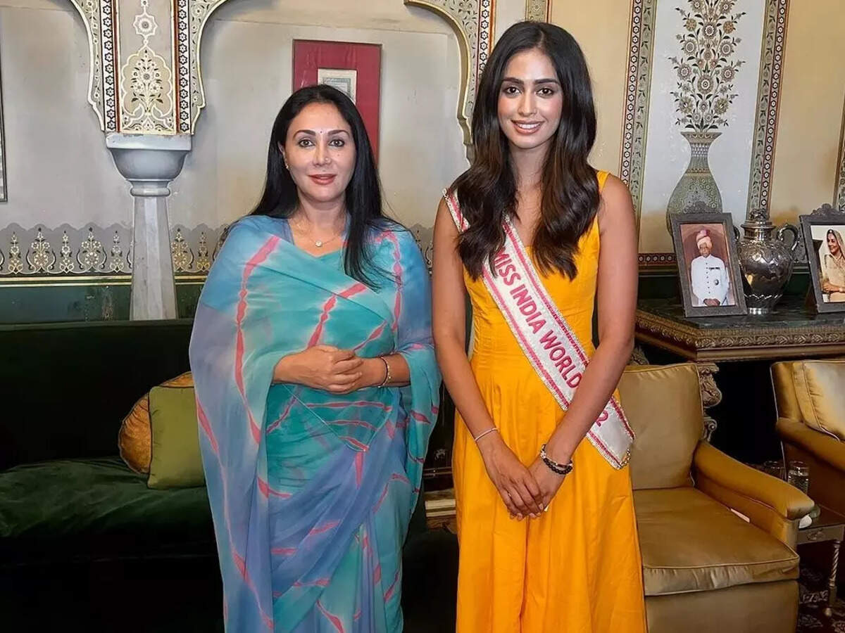 Sini Shetty Expresses awe and inspiration on her royal encounter with ...