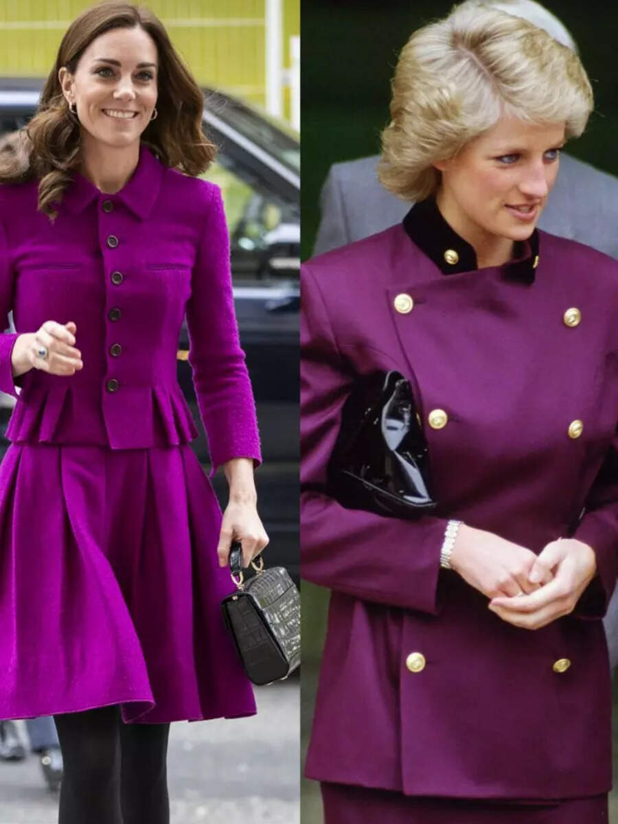 10 style lessons Kate Middleton took from Princess Diana | Times of India