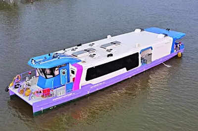 Nutrition: Csl Delivers 10th Boat For Water Metro Service | Kochi News ...