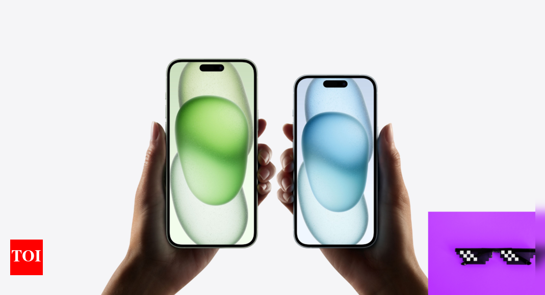 Apple launches its new iPhone 15, netizens share memes - Times of India