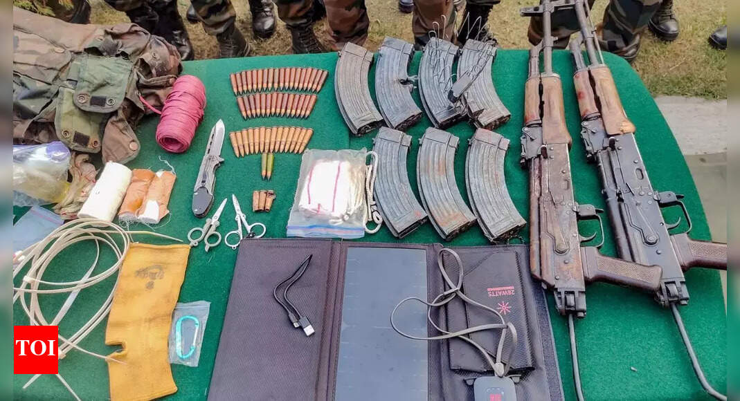 Rajouri: Another Pakistani terrorist killed in Rajouri encounter, arms ...