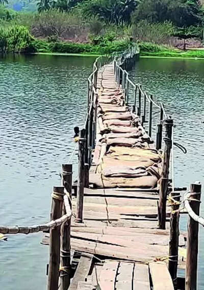 Mangaluru: Permanent Bridge For Uliya Island Still A Distant Dream ...