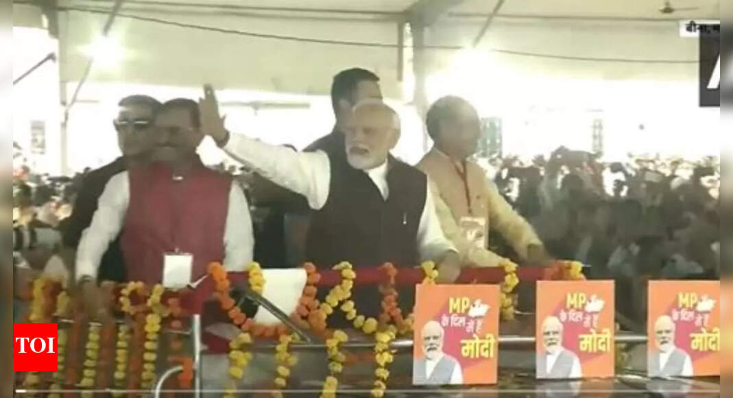 Narendra Modi MP Visit: PM Modi launches projects worth more than Rs 50, 700 crore in poll-bound ...