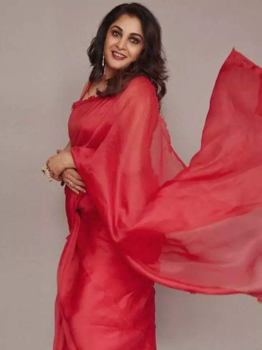 Happy Birthday Ramya Krishnan: Baahubali Actress' Steal-Worthy Saree ...