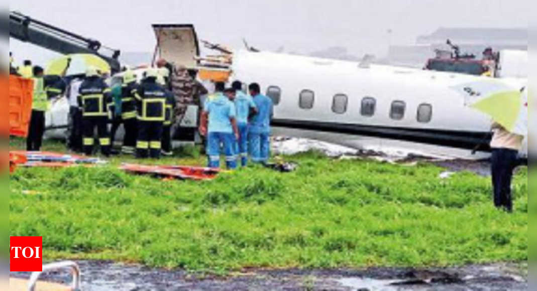 Seven flights diverted to Ahmedabad after private jet skids off Mumbai ...