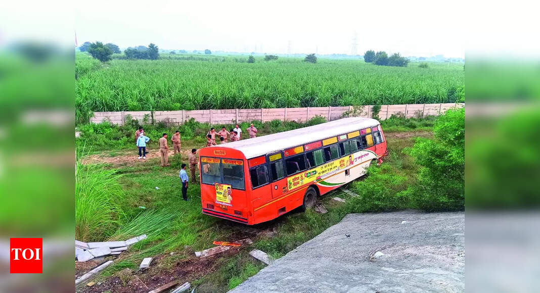 Heart Attack: Bus Falls Off Expressway As Driver Suffers Heart Attack ...