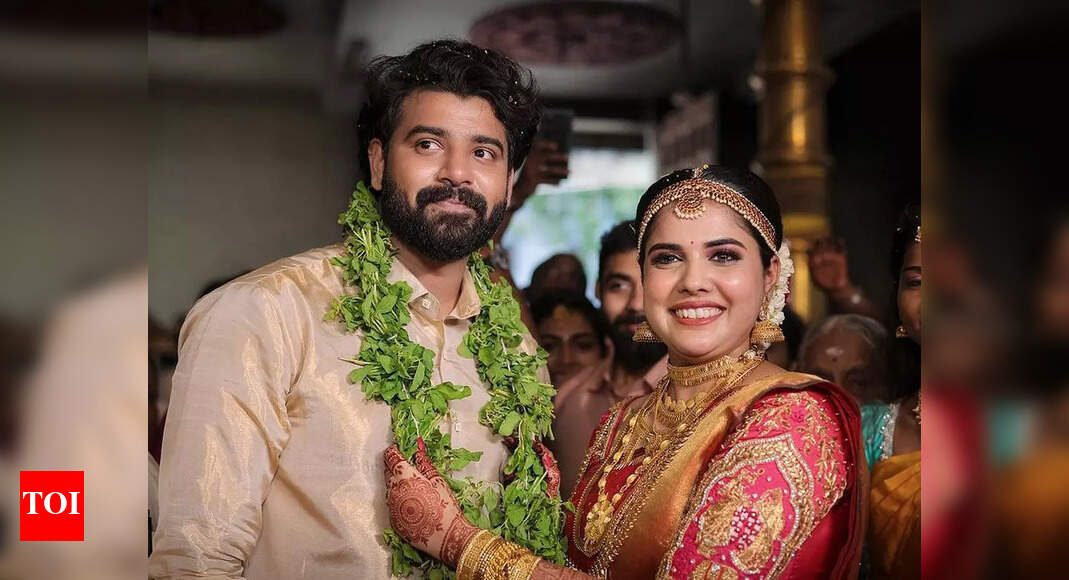 TV actor Agilan Pushparaj gets married to beau Akshaya Muralidharan ...