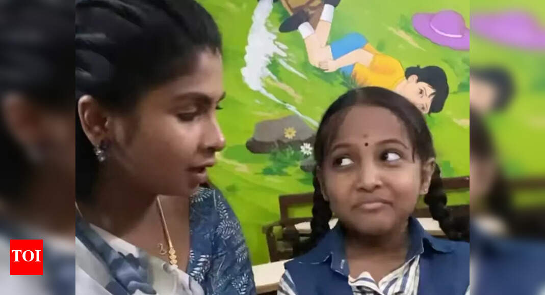 Child artist Anvitha shares BTS video from Thavamai Thavamiruntha's set ...