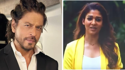 Shah Rukh Khan reveals why Nayanthara did not attend 'Jawan' success meet; sings birthday song ...