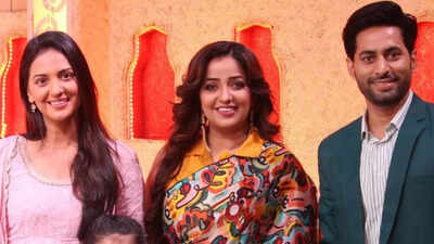 Tejashri Pradhan shares her happiness as her TV show Pramachi Goshta ...