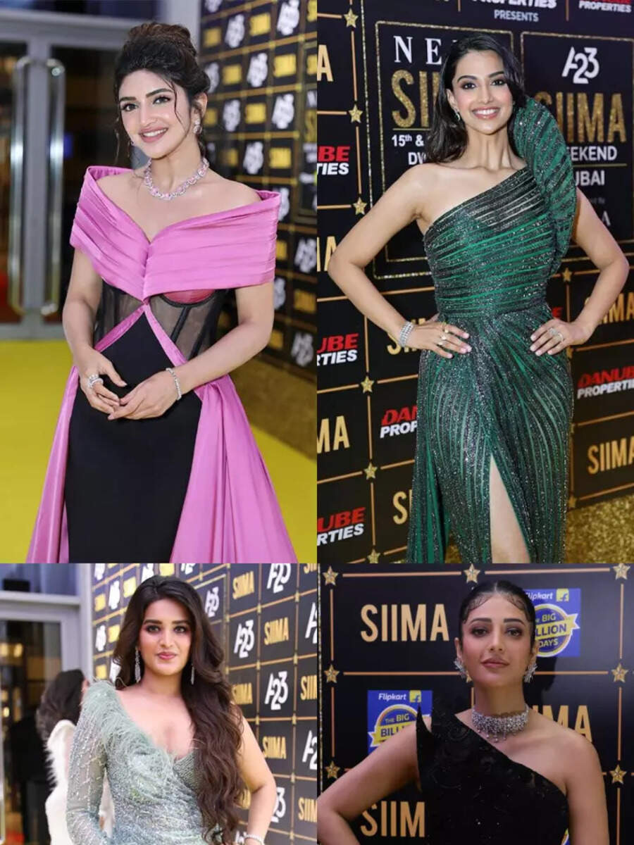 Tollywood Stars Shine in Stunning Dresses at SIIMA | Times of India