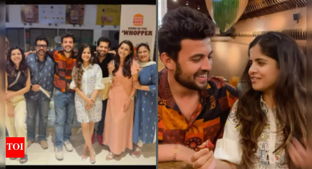 Actors Harshada Khanvilkar, Suyash Tilak, Reshma Shinde invite Marathi celeb couple Prasad ...