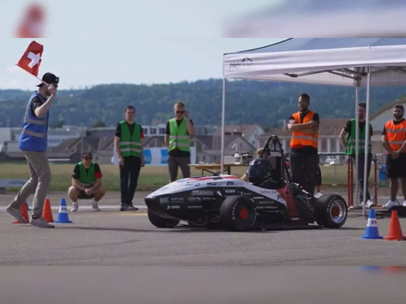 Students break world record with hand-built electric vehicle 'Mythen ...