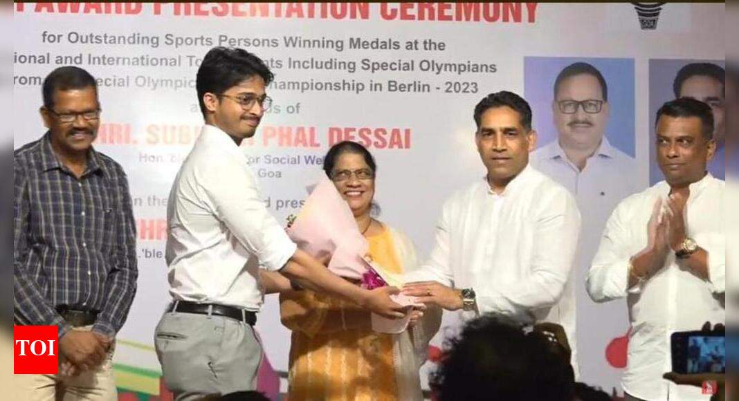 Sports minister Govind Gaude delivers on his promise, rewards medal ...