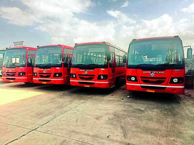 Kmt Fleet To Get Nine Ac Buses On Monday | Kolhapur News - Times of India